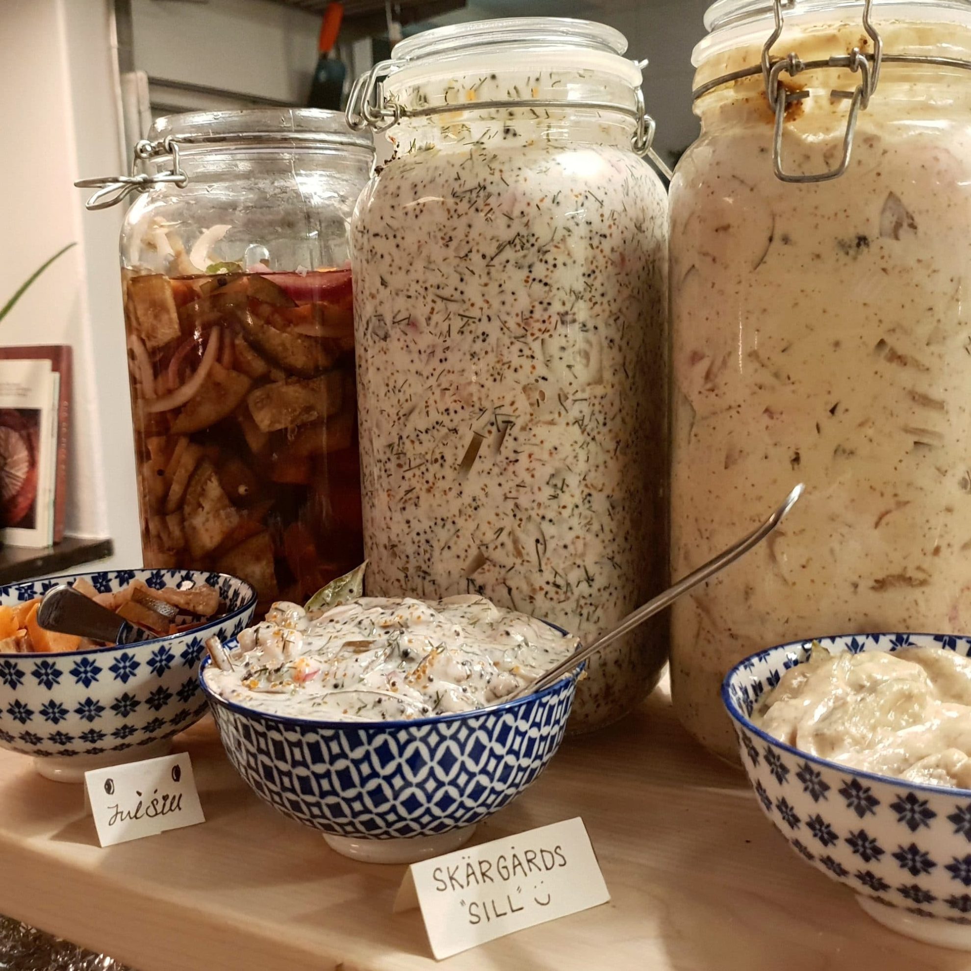 Vegansk sill till jul - DinVinguide