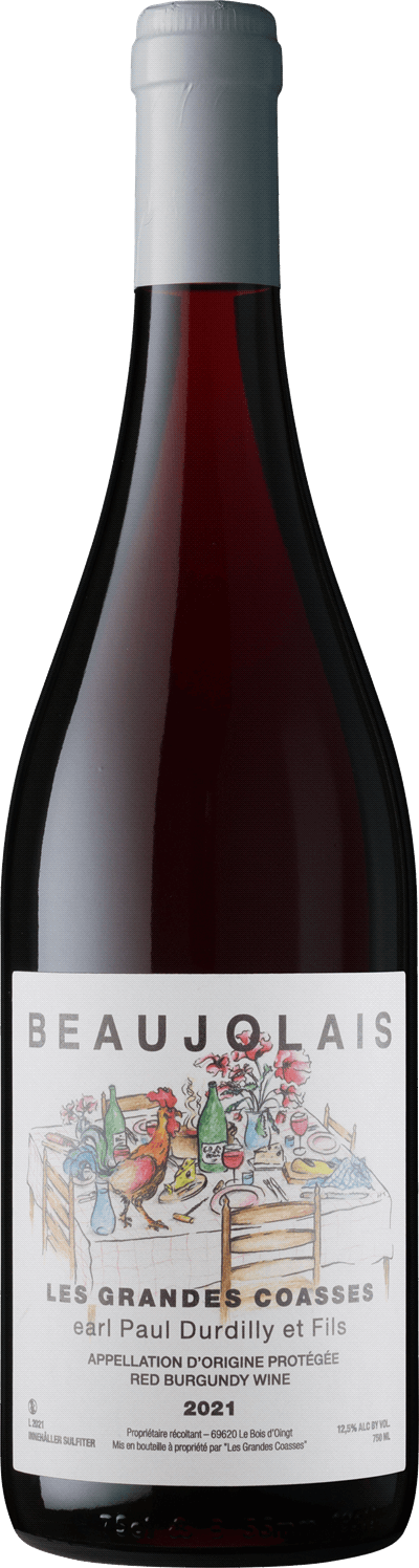 Paul Durdilly et Fils Beaujolais Les Grandes Coasses 2021 - DinVinguide ...