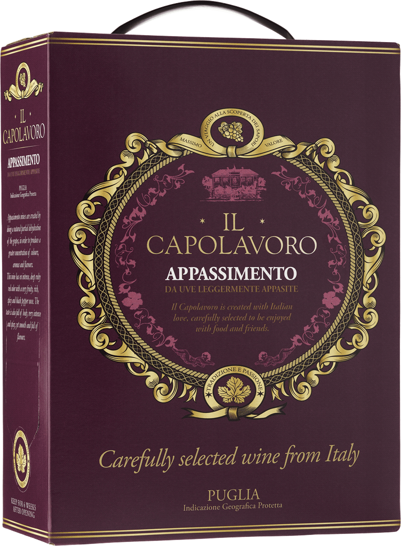 Il Capolavoro Appassimento Rosso 2021 - DinVinguide