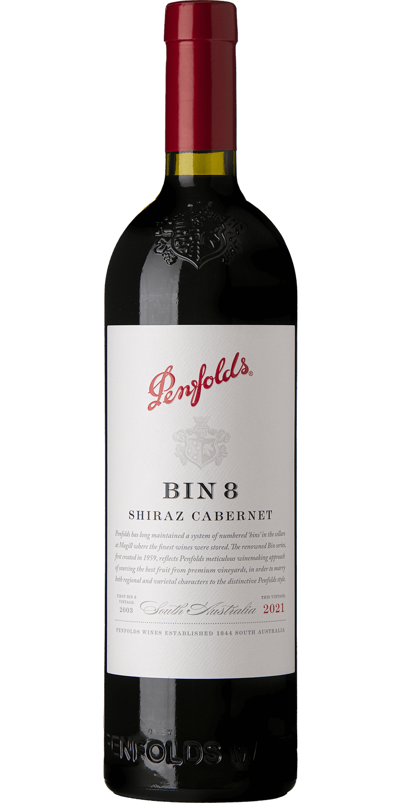 Penfolds Bin 8 Shiraz Cabernet 2021 - DinVinguide